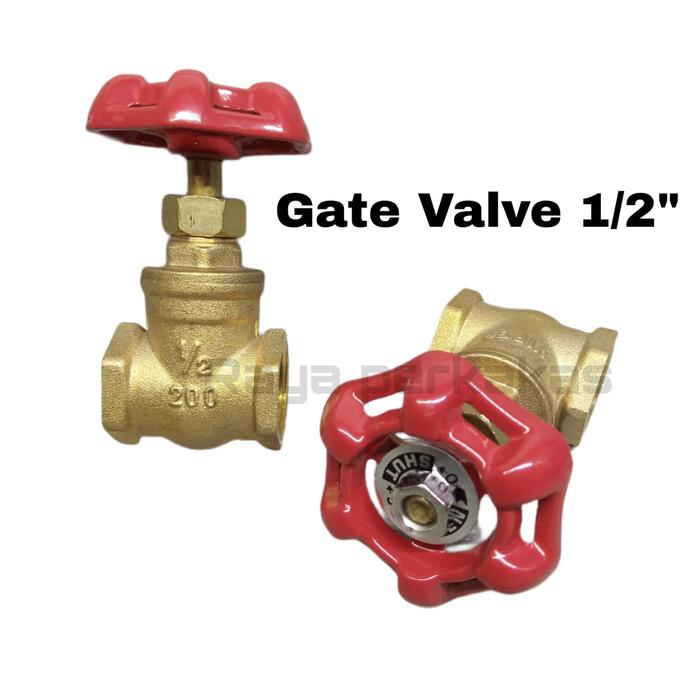 Jual Stop Kran Gate Valve Kuningan Baling 1/2 inchi - Kab. Malang ...