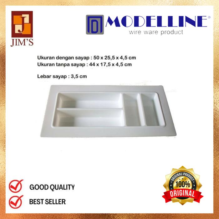 Jual Rak Sekat Laci tempat Sendok Garpu Sekat 4 Tipe CIS merk Modelline ...