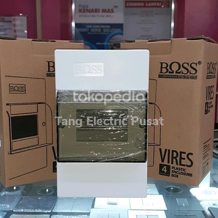Jual Box MCB Boss 4 group Outbow / box mcb 4 group tempel/tempat mcb 4 ...