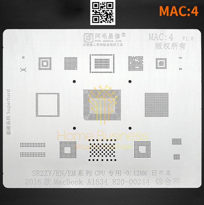 Jual AMAO Cetakan Stencil Plat Khusus Mac Macbook All Series Bga Reball ...