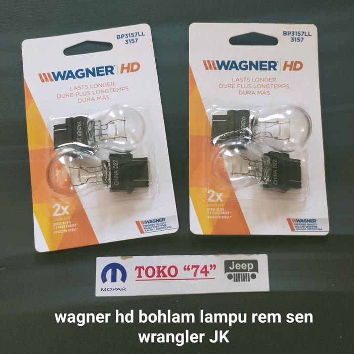 Jual Wagner HD Bohlam Lampu Rem Sen Jeep Wrangler JK Rubicon - Jakarta ...