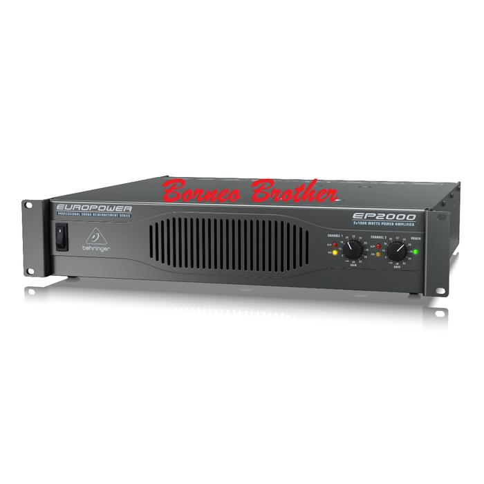 Jual Behringer EP2000 EP 2000 EP-2000 Original Power Amplifier 2000 ...