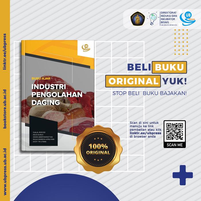 Jual Buku Ajar Industri Pengolahan Daging - Kota Malang - UB Press ...