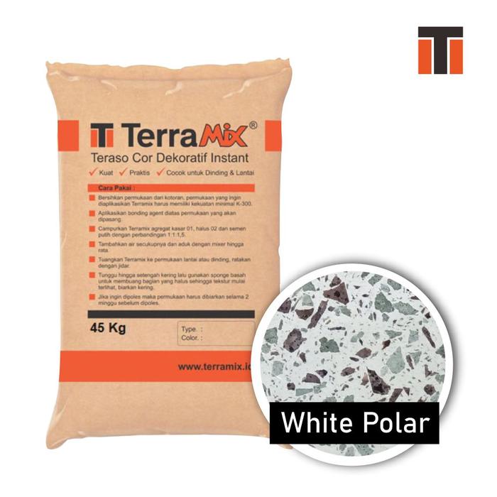 Jual TERRAMIX TERASO COR - FRANCO JABAR - 45 KG - LANTAI DINDING ...