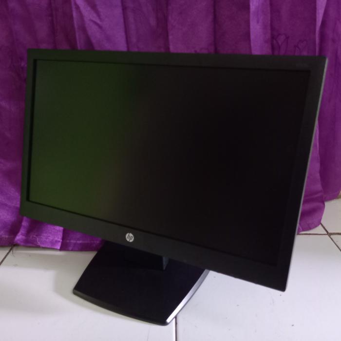 Jual led lcd monitor komputer pc cctv 19 inch wide hp/dell/lenovo grade ...
