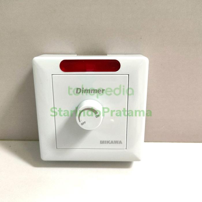 Jual SAKLAR DIMMER LAMPU 220V 10A PEREDUP LAMPU 220 V PUTIH - Jakarta ...