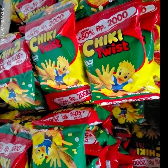 Jual chiki twist serenceng isi 10 pcs x 22.5 gram pengganti cheetos ...