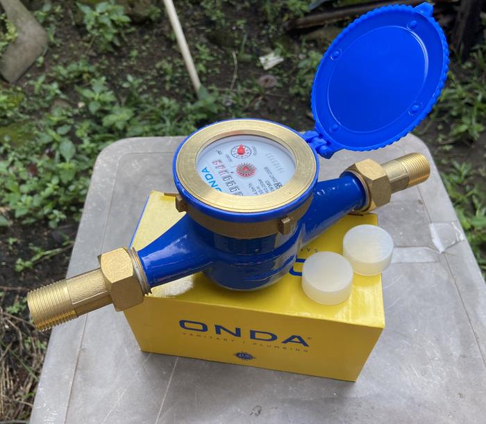 Jual Meteran Air / Water Meter Onda 3/4 Inchi - Jakarta Barat - DAYA ...