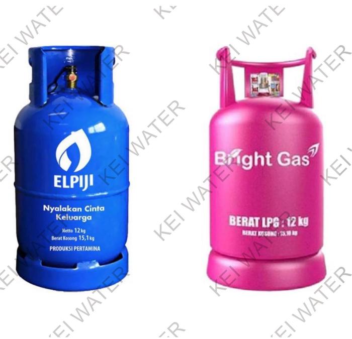 Jual TABUNG GAS ELPIJI LPG 12 KG PINK BRIGHT GAS REFILL - Kota Bandung ...