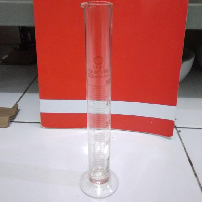 Jual Gelas Ukur Kaca 50ML. Measuring Cylinder 50ml China. - Kota Bekasi ...