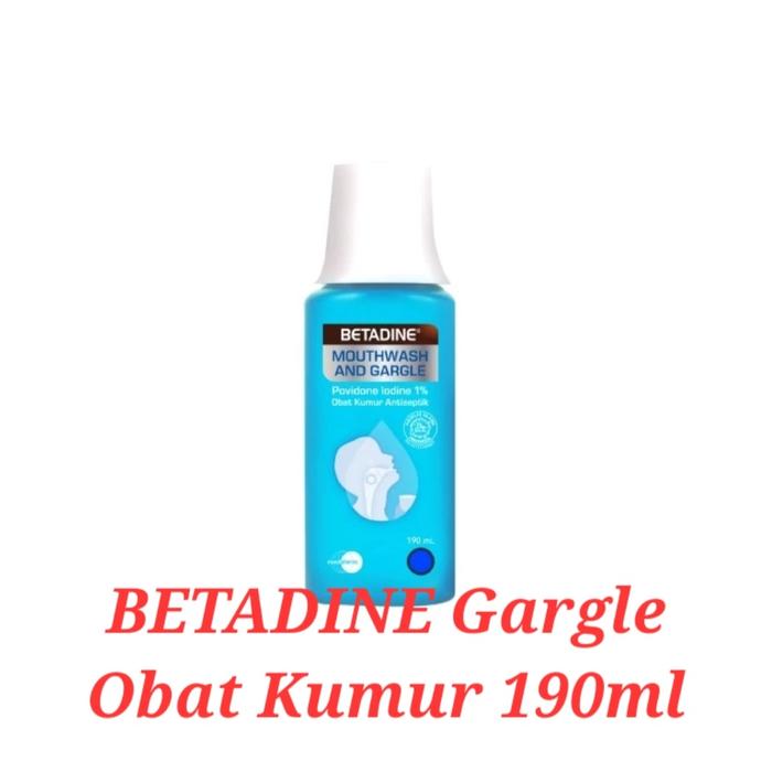 Jual BETADINE GARGLE 190ml Obat Kumur Mulut / Mouthwash 190 ml - Kota Bandung - The Ria's Store ...
