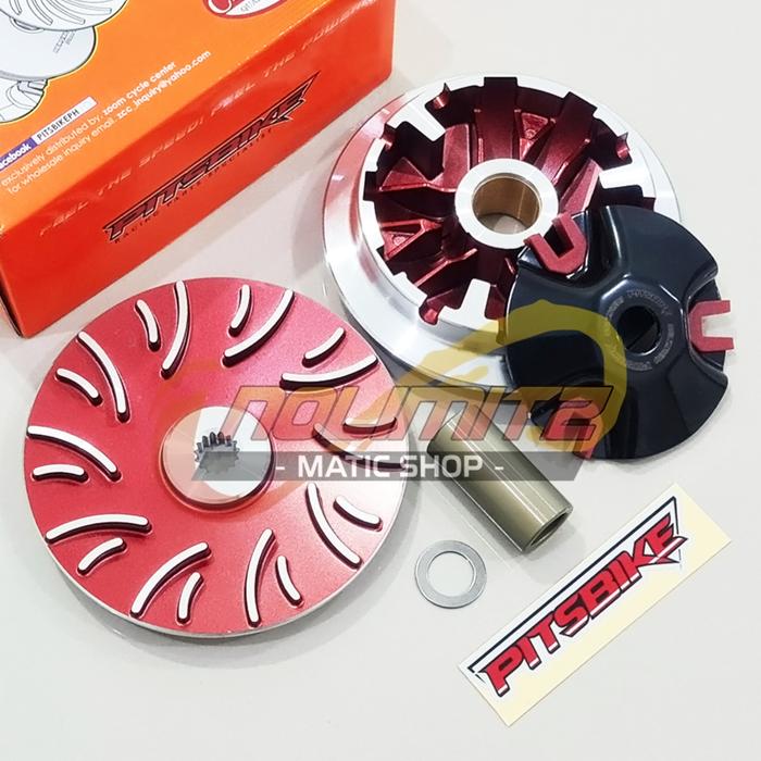 Jual Pulley Pitsbike Ver 3 Rumah Roller CVT Racing NMAX 2020 Aerox 155 ...