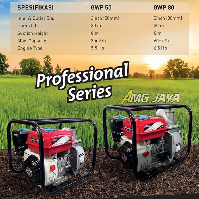 Jual Mesin Pompa Air Alkon Irigasi Sawah 3inc Waterpump Engine ROBOT GWP 80 - Jakarta Barat ...