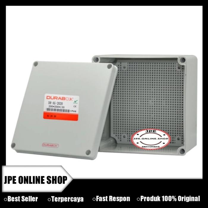 Jual Durabox Junction Box Panel Plastik 200x200x130 mm + Baseplate IP66 ...