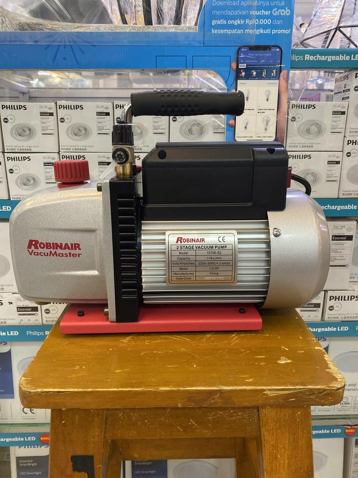 Jual VACUUM PUMP ROBINAIR 15706-S2 1/2PK - Jakarta Barat - ULTRA ...