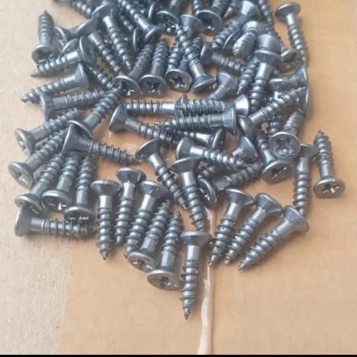 Jual Skrup sekrup kayu CHW + 1/2" INCH X 4 / Woods screw CHW 1/2"X4 ...