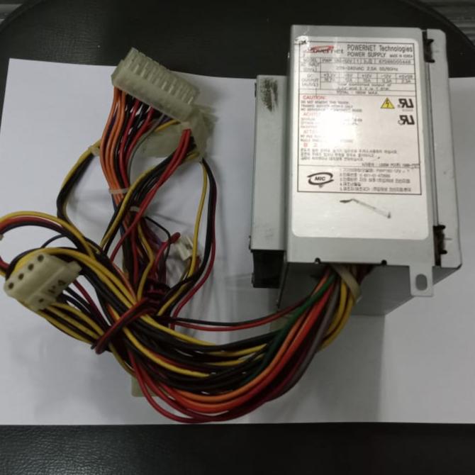 Jual Power Supply / PSU ukuran Mini Rakitan Powernet Slim 180Watt ...