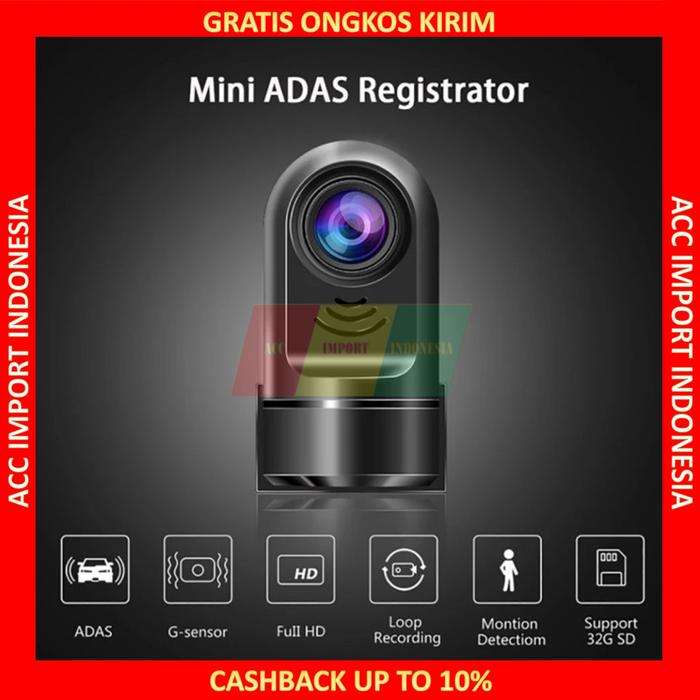 Jual ADAS Dashcam DVR Camera Mobil USB Head Unit Android Recorder 1080P ...