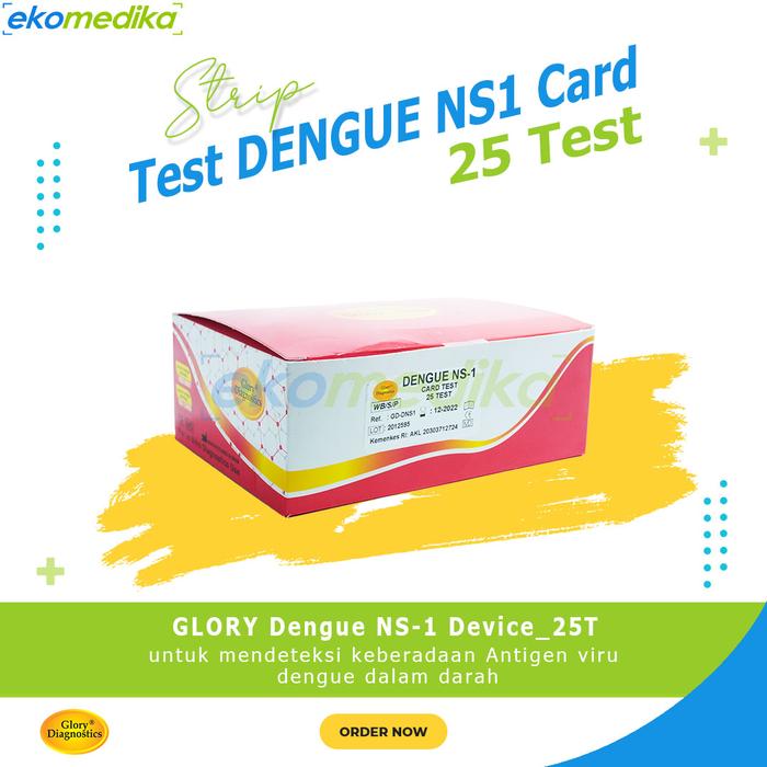 Jual Tes Demam Berdarah | Dengue NS-1 Glory Diagnostics NS1 DBD Glory ...