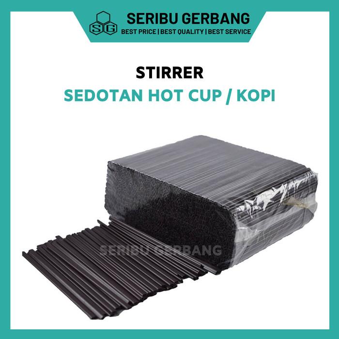 Jual 1000PCS SEDOTAN HOT CUP STIRRER STIRER KOPI STRAW PIPIH MINUMAN ...