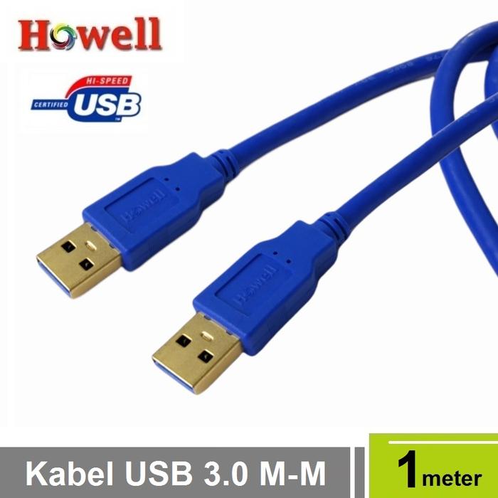 Jual Kabel USB3.0 AM-AM 1M Howell - Cable USB 3.0 male to male 1 meter - Jakarta Barat - Glodok ...