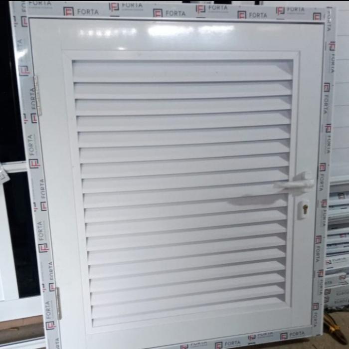 Jual jendela jalusi aluminium 63x70 - Kota Depok - kmj alumindo | Tokopedia