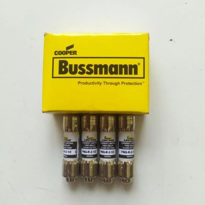 Jual Fuse FNQ-R-2-1/2 10x38 2,5A 600V 200kA Time Delayy Class CC Fuse ...