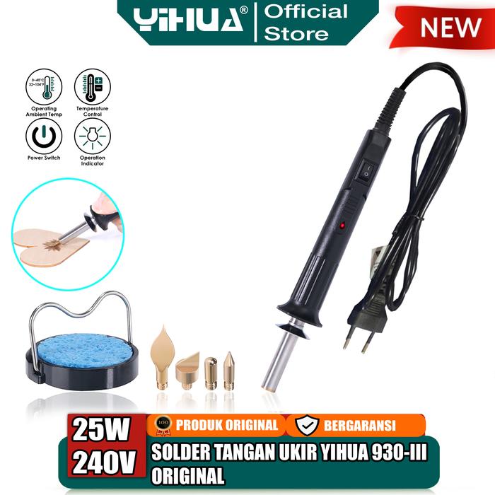 Promo Yihua 930-III Solder Listrik Ukir Lukis Kayu Wood Carving Burning Tool - Jakarta Pusat ...