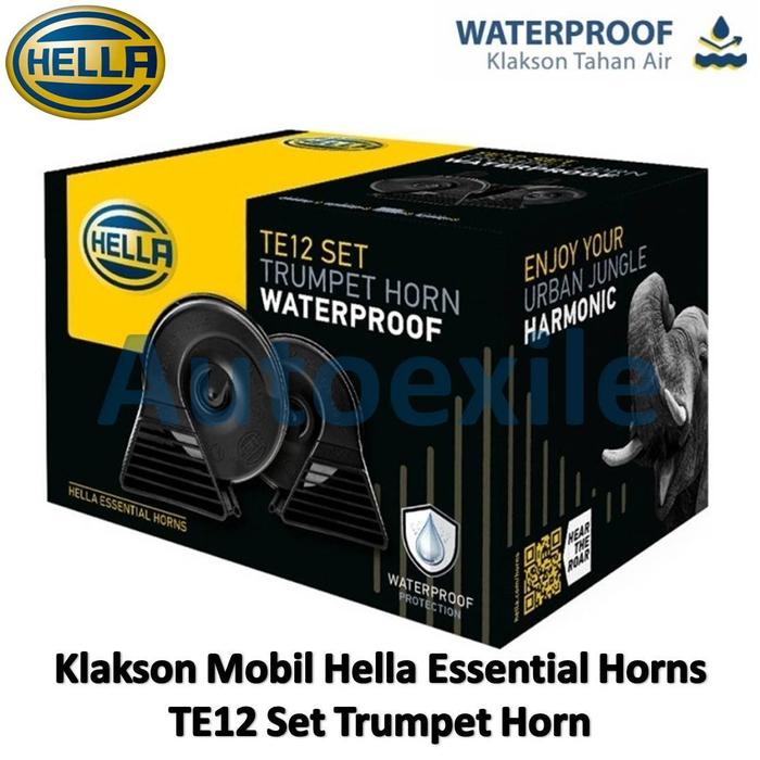Jual Hella Essential Horns TE12 Set Trumpet Klakson Keong Mobil ...