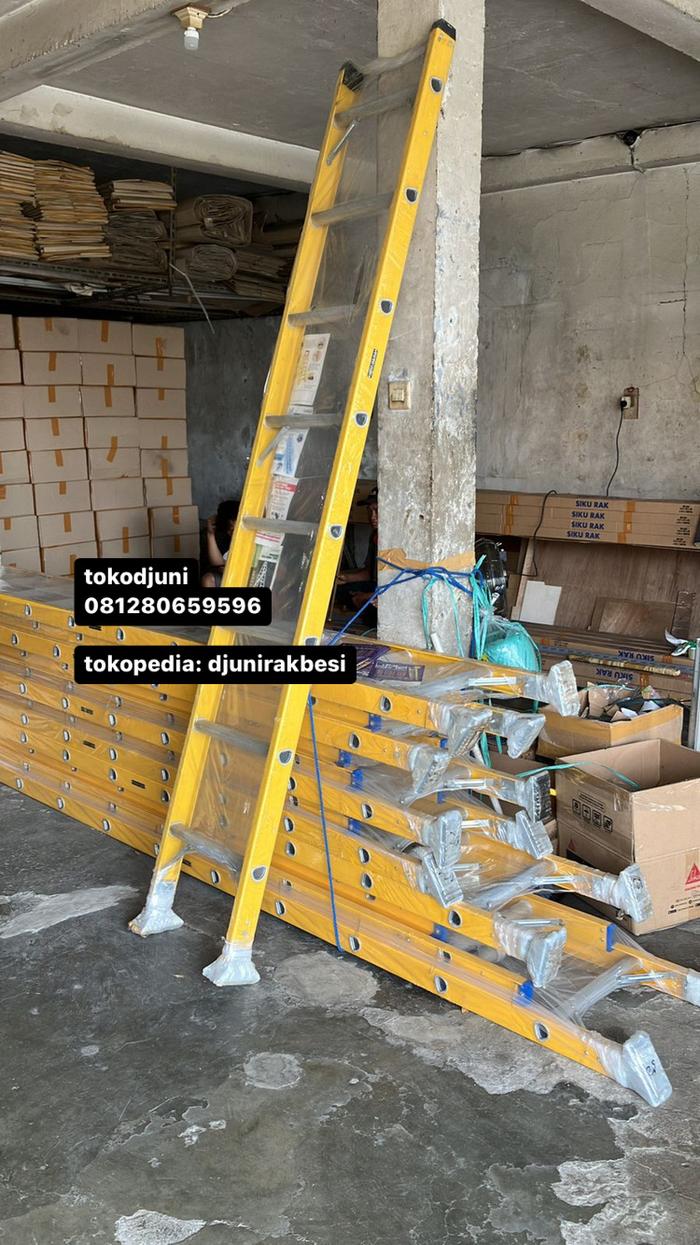 Jual TANGGA PLN, TANGGA SINGLE FIBER GLASS "TOYO" (BUKAN EXTENTION) - 5 ...