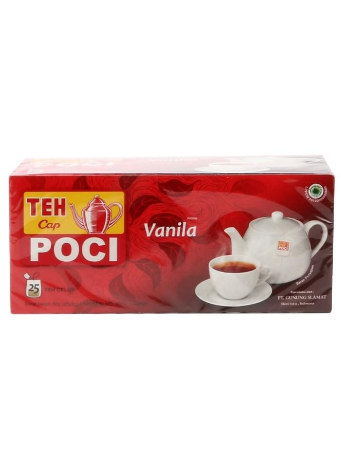Jual TEH CELUP CAP POCI VANILA THE CAP POCI ASLI ISI 25 GUNUNG SLAMET ...