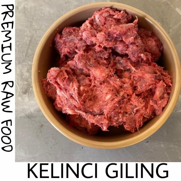 Jual Raw Food Minced Rabbit Daging Kelinci Giling Kucing Anjing 500 ...