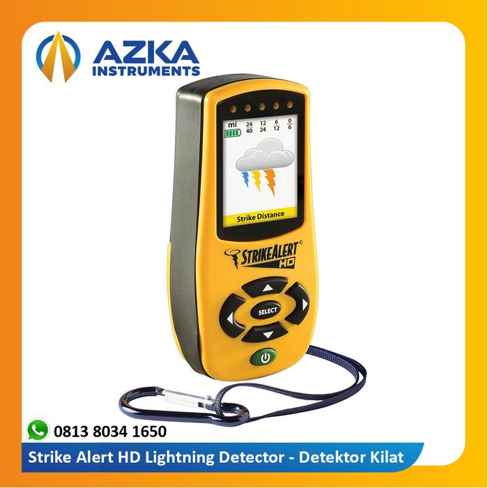 Jual Strike Alert HD Lightning Detector - Detektor Alat Deteksi Kilat ...