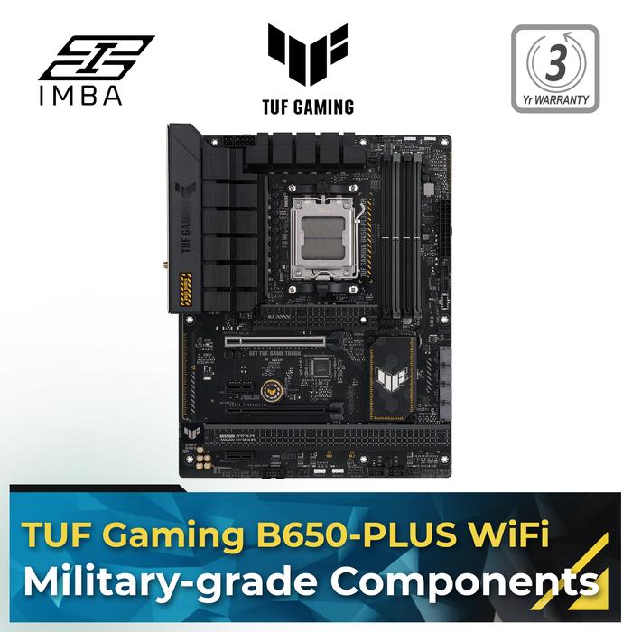 Promo ASUS TUF Gaming B650-PLUS WiFi [ATX | AM5] Cicil 0% 3x - Jakarta Utara - IMBA PC | Tokopedia