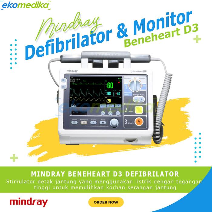 Jual DEFIBRILATOR MINDRAY BENEHEART D3 DEFIBRILLATOR AND MONITOR - Jakarta Timur - Eko Medika ...