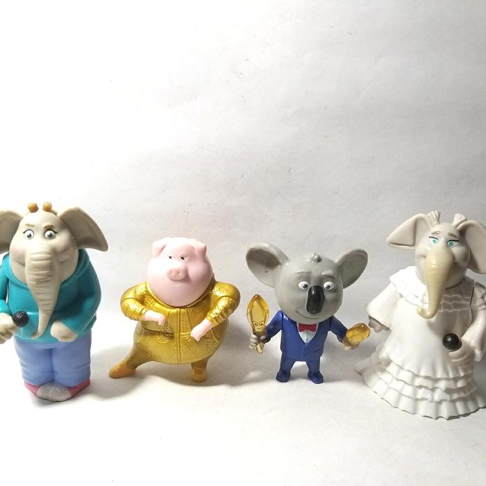 Jual Sing Movie Koala Buster Moon Pig Babi Mcdonalds Mcd Gajah Putih ...