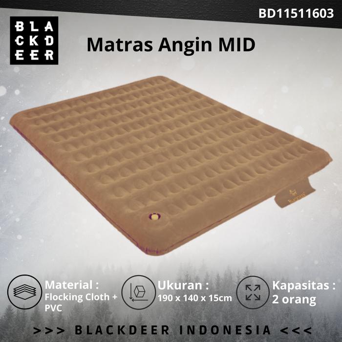 Jual Matras Angin Blackdeer MID Size BD11511603 Double Sleeping Bed ...