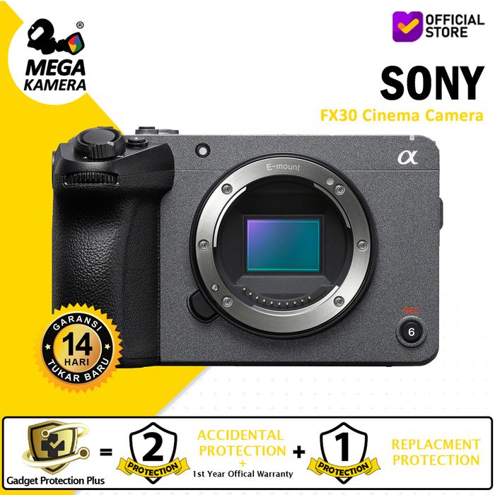 Promo Sony FX30 Digital Cinema Camera - Kamera Video - + Lensa 10-20mm ...