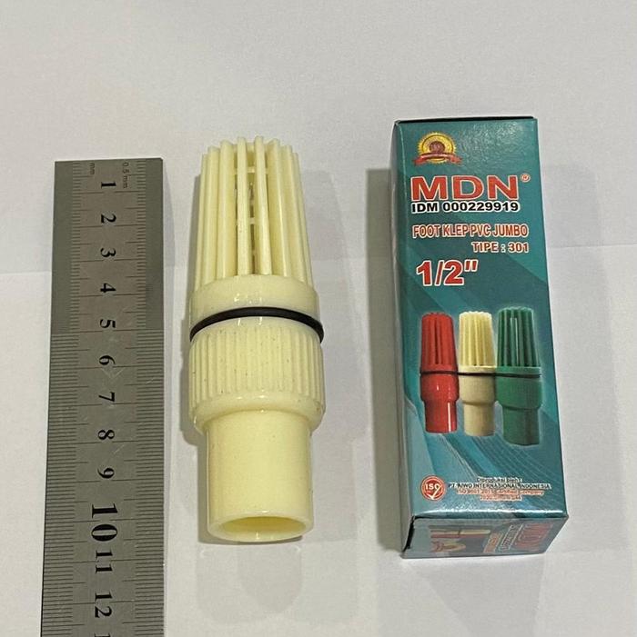 Jual MDN 1/2" inci foot klep valve pvc jumbo saringan pipa air bawah ...