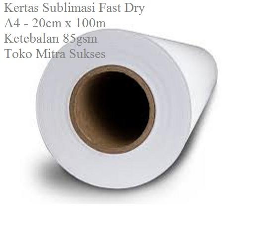 Jual Kertas Sublim Sublimasi Transfer Paper Roll 20cm x 100m - Jakarta ...