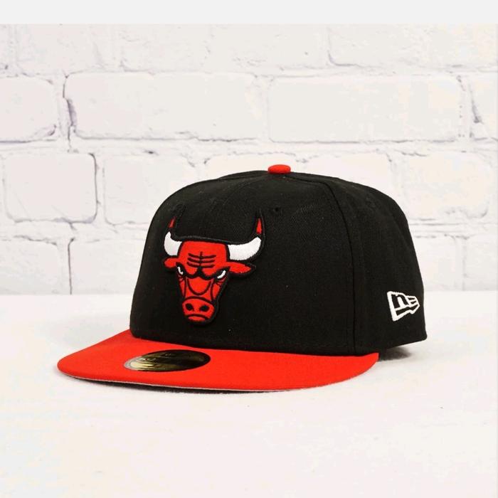 Jual New Era 59Fifty Chicago Bulls 7 1/8 Original Authentic - Kab ...