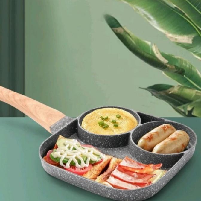 Jual Burger Egg Grill Frying Pan Suggo Panci Telur Martabak - 3 Sekat ...