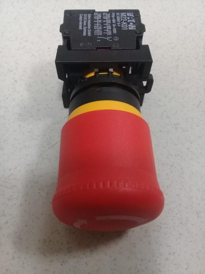 Jual EATON M22-PVT M22-PVT/K01 Emergency Stop Turn to Release with 1NC - Jakarta Barat - Kevin ...