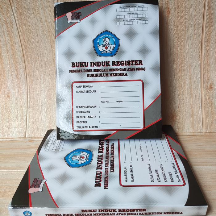 Jual BUKU INDUK REGISTER SISWA SMA KURIKULUM MERDEKA EDISI REVISI ...