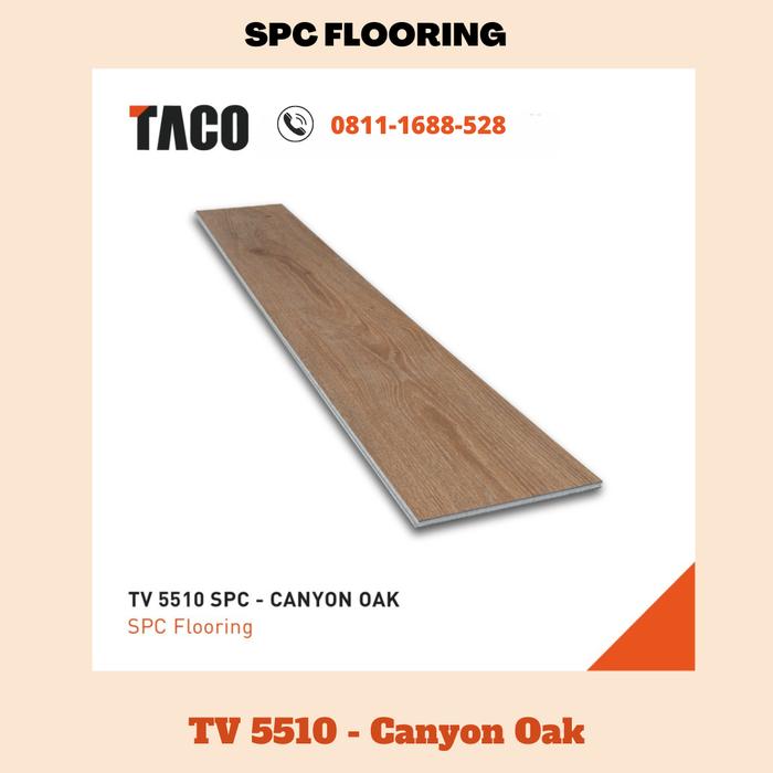 Jual Taco Lantai SPC 5mm - TV 5510 Canyon Oak - Jakarta Barat - Baba_Interior88 | Tokopedia