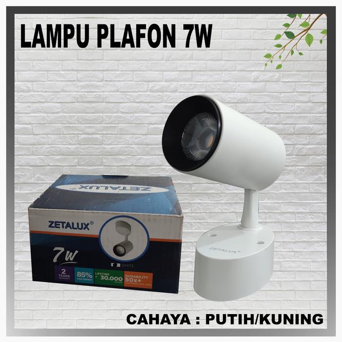 Jual Lampu Plafon Spot Light / LED Sorot Spotlight 7 watt Putuh ...