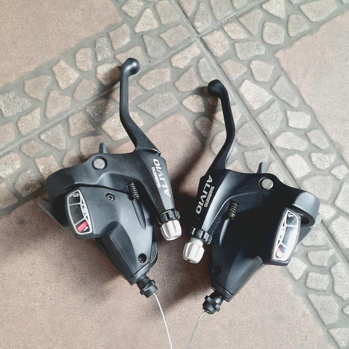 Jual HANDLE DRAYER - SHIFTER SHIMANO M410 ALIVIO 3x8 sp - Kota Bandung ...