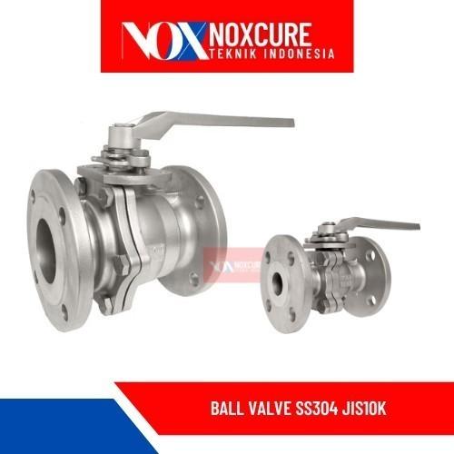 Jual Ball valve flange JIS 10k bahan ss 304 Cf8 UK 4 Inch - Jakarta Barat - Noxcure Teknik ...
