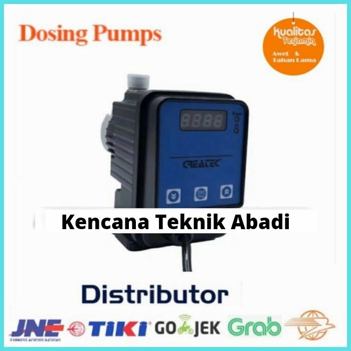 Jual Dosing Pump 6 LPH Pompa Dosing Createc E0506 Dosing Pump 5 bar 6L ...