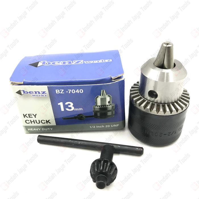 Jual BENZ Kepala Bor 10 13 mm 10mm 13mm Chuck Key - BZ-7040 13 MM ...
